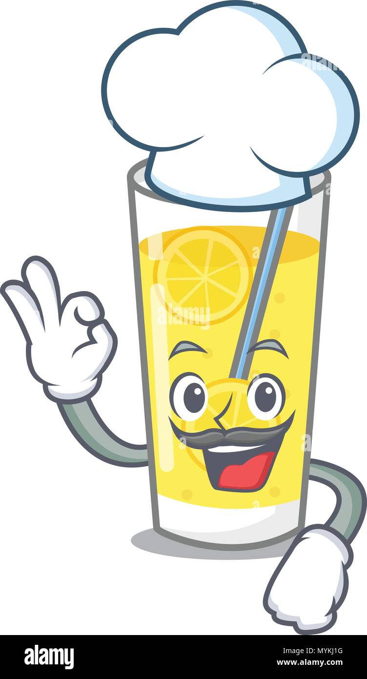 Chef lemonade character cartoon style Stock Vector Image & Art - Alamy