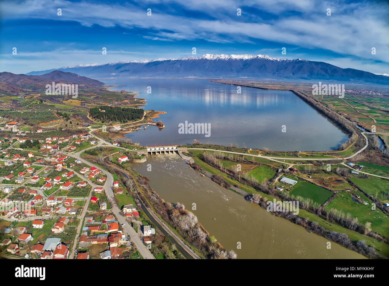 Kerkini village hi-res stock photography and images - Alamy