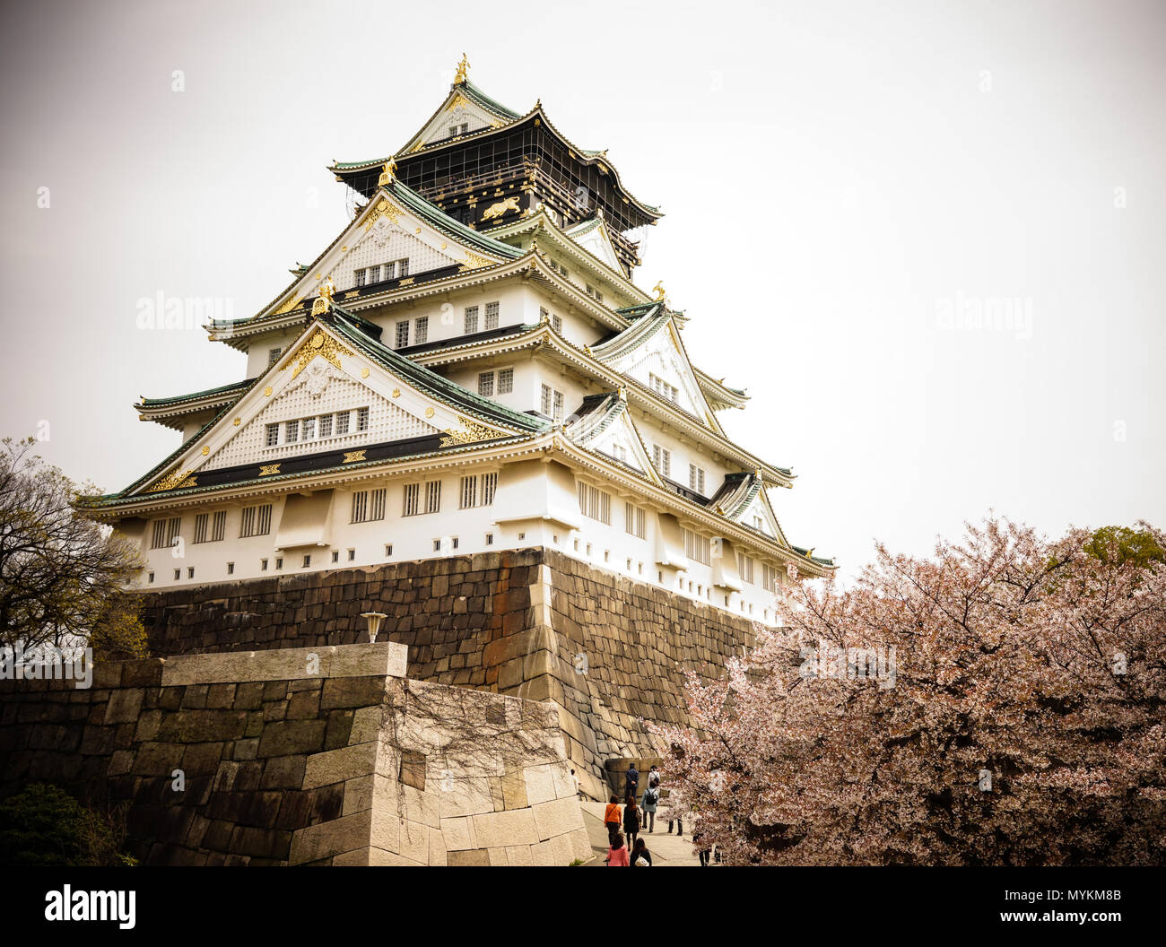 Historical landmarks in osaka hi-res stock photography and images - Alamy