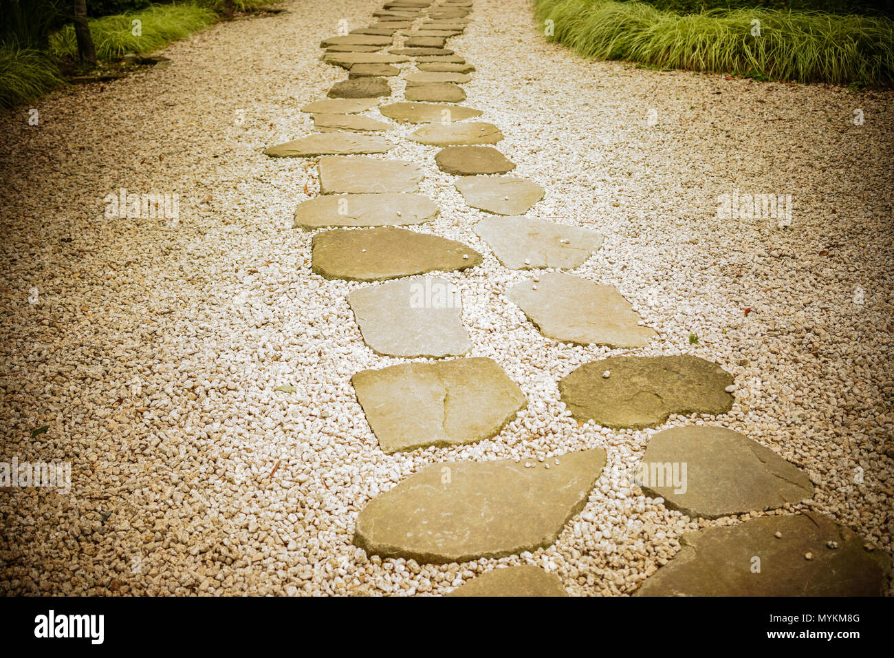 Japan Japanese Old Cobblestone Stock Photos & Japan Japanese Old ...