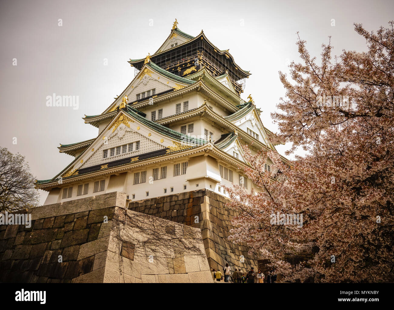 Historical landmarks in osaka hi-res stock photography and images - Alamy