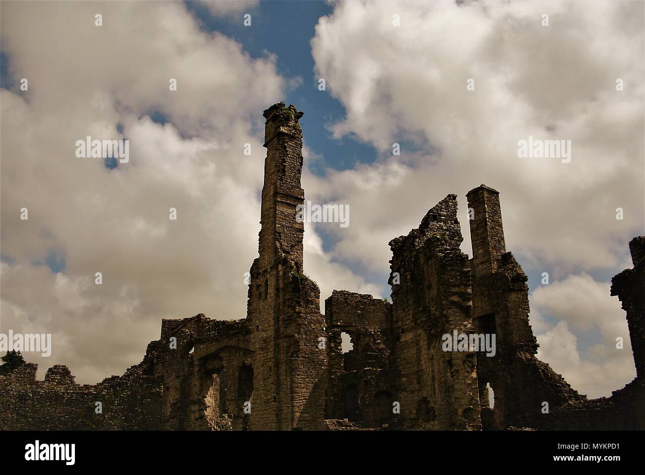 coity castle ruins Stock Photo - Alamy