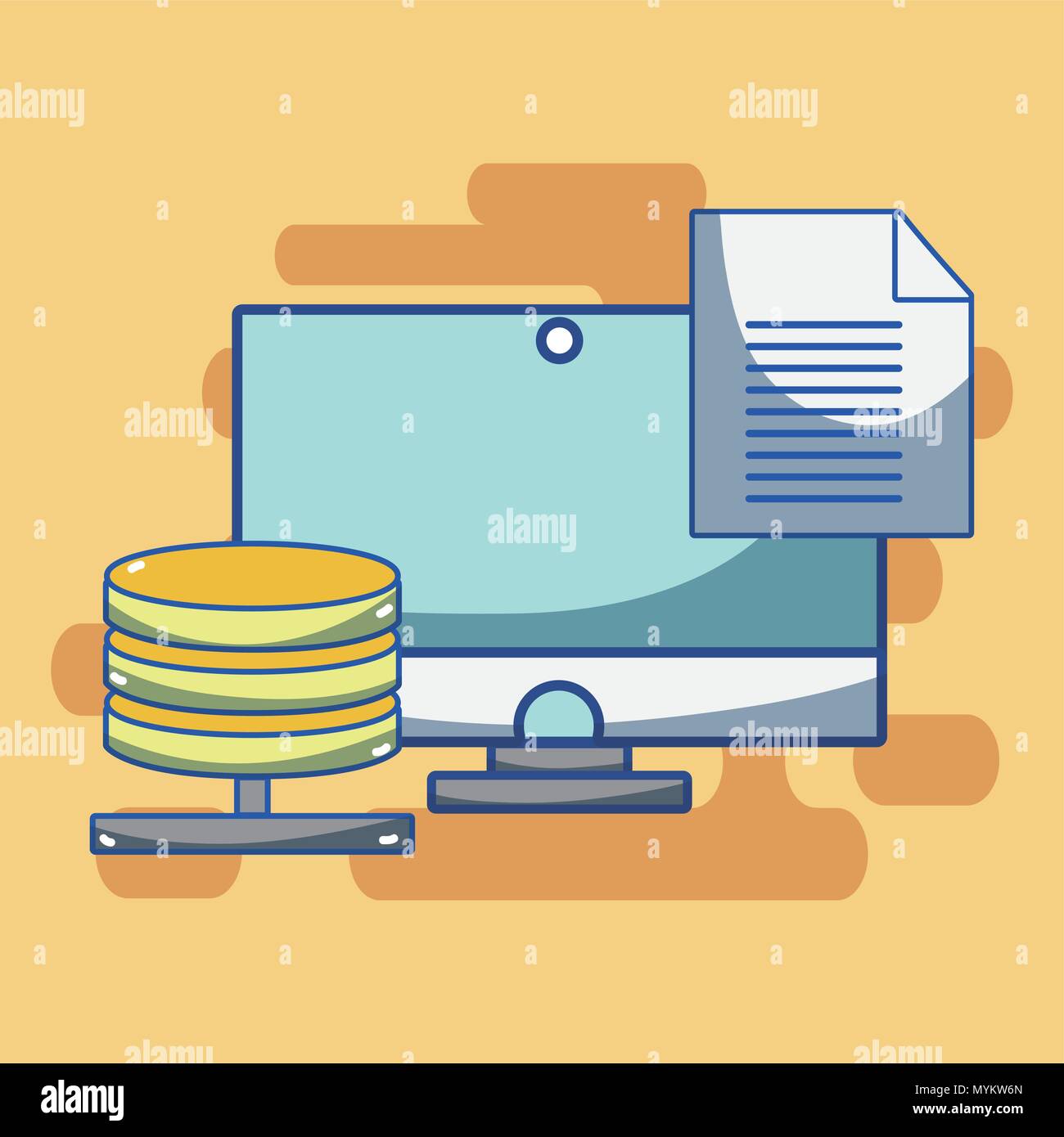 Database connectivity Stock Vector Images - Alamy