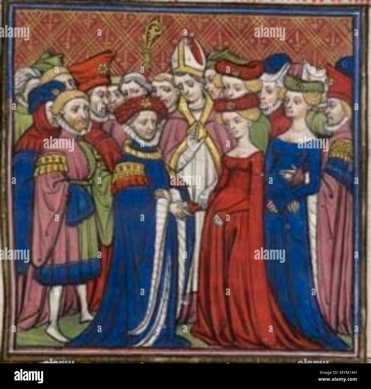 14th century marriage hi-res stock photography and images - Alamy