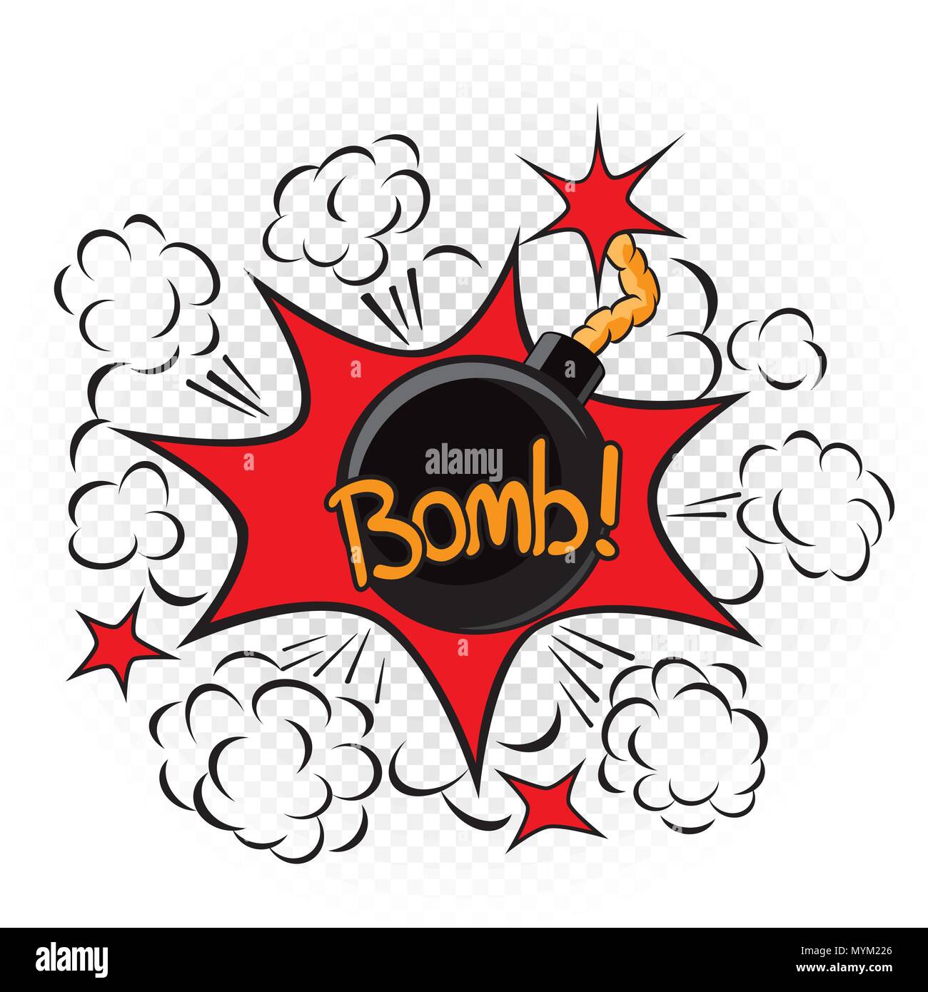 Cartoon Bomb High Resolution Stock Photography and Images - Alamy