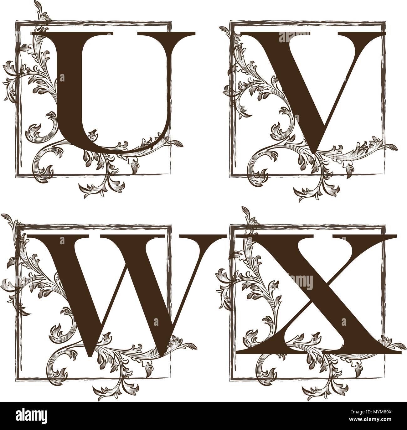 Drop caps Stock Vector Images - Alamy