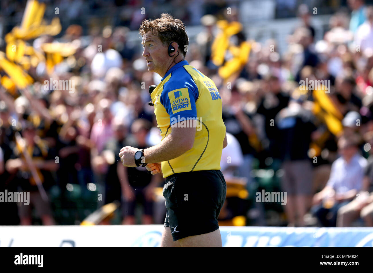 Referee JP Doyle Stock Photo - Alamy