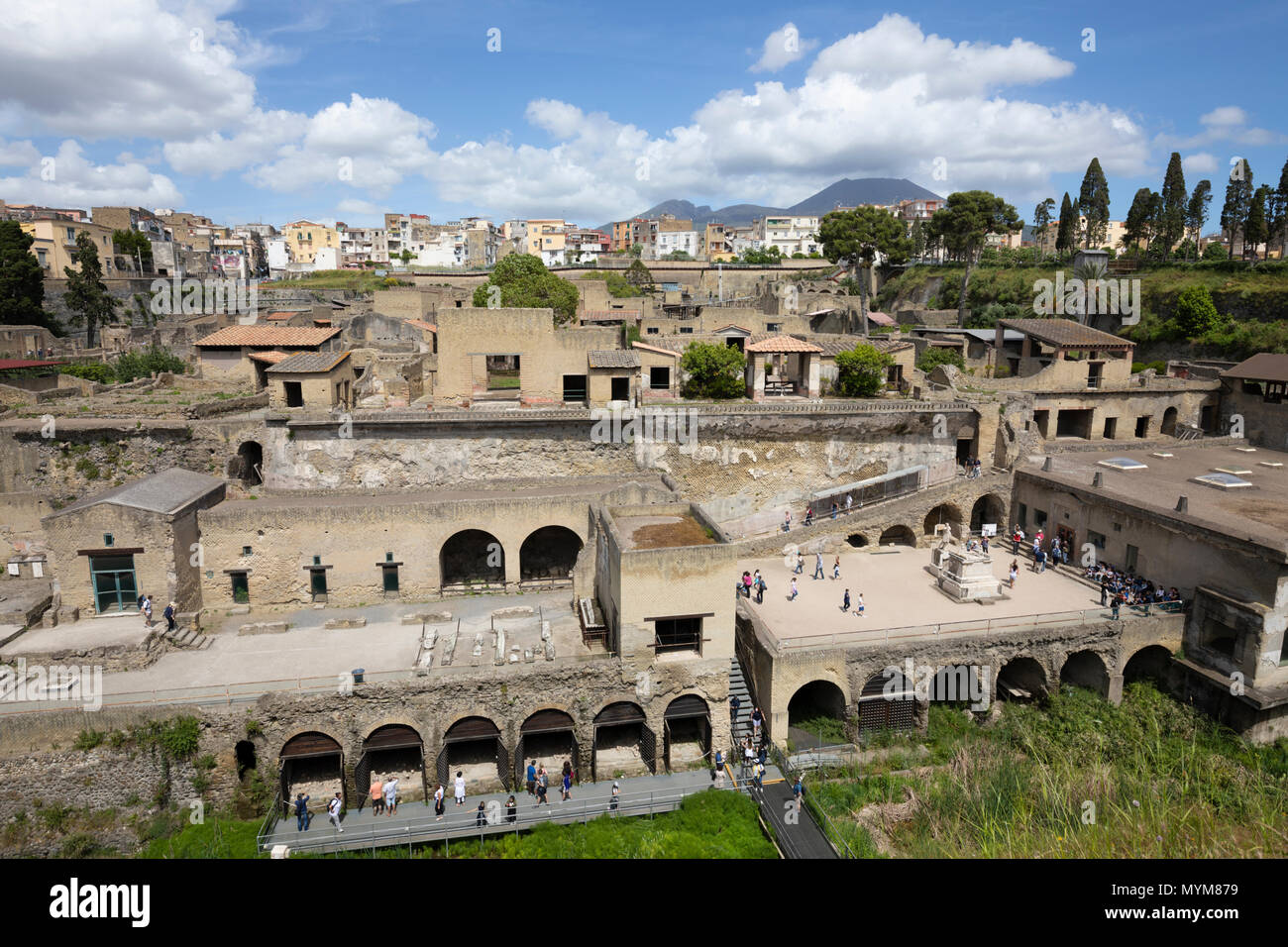 Herculaneum italy vesuvius hi-res stock photography and images - Alamy