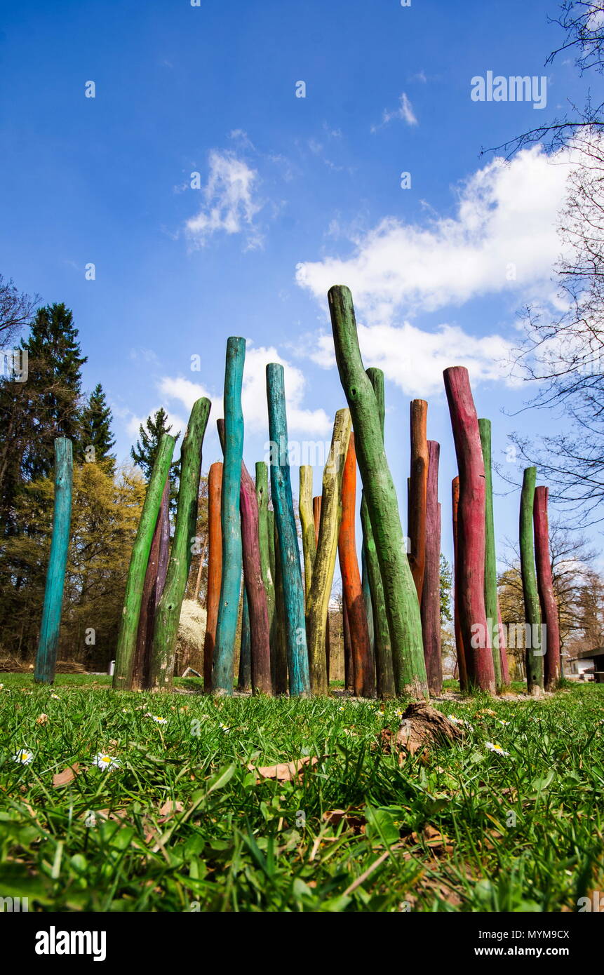 Outdoor park scene hi-res stock photography and images - Alamy