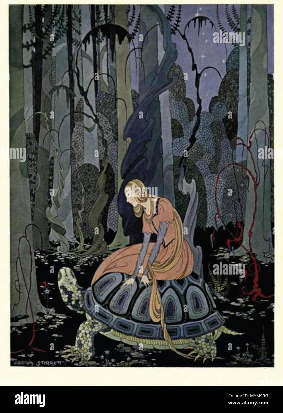 . English: Virginia Frances Sterrett She was born in Chicago in 1900 ...