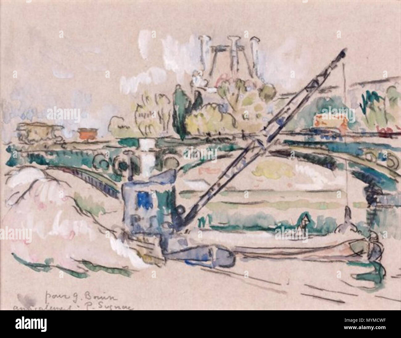 Signac paul paris hi-res stock photography and images - Alamy