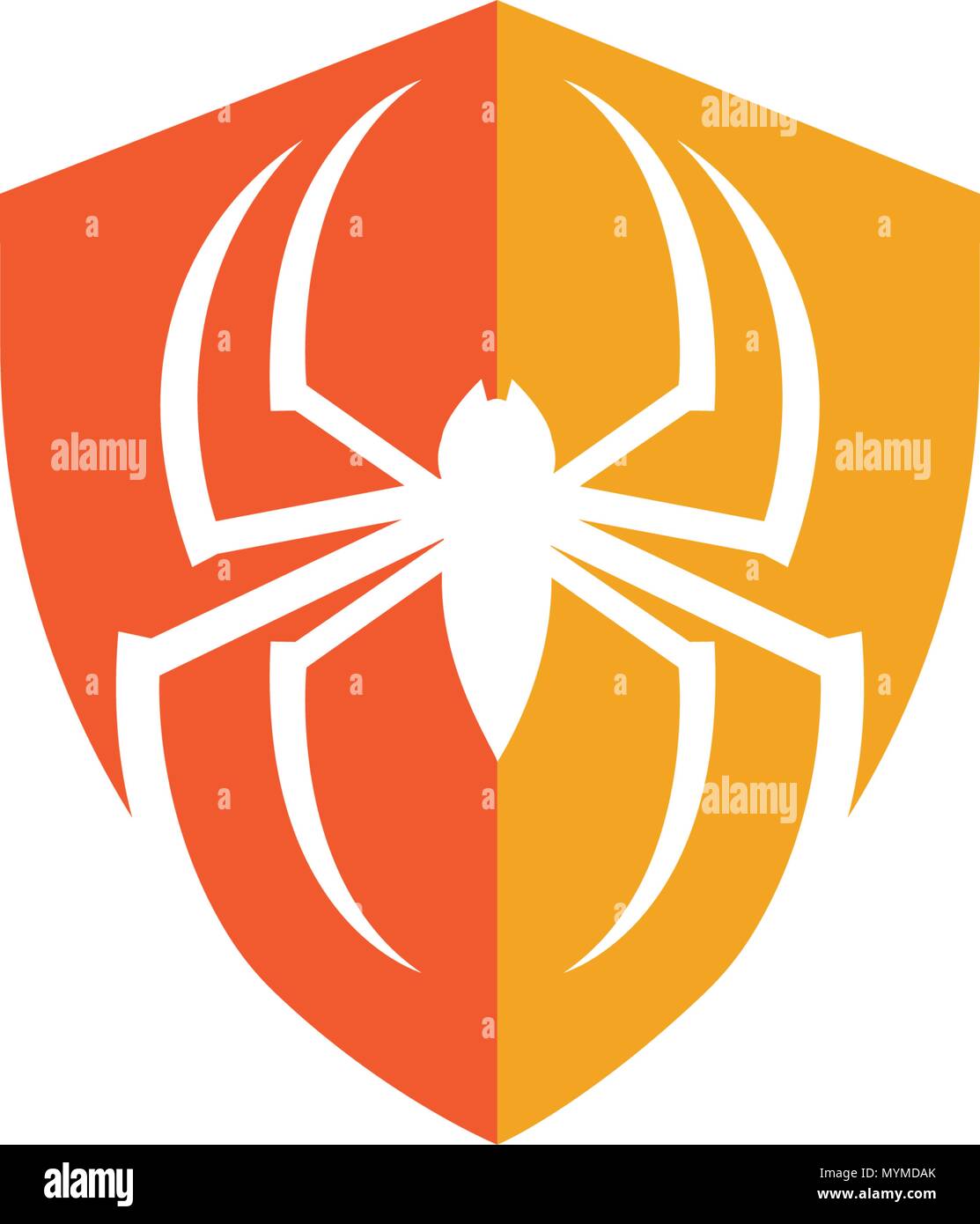 Spider Logo design vector illustration design template Stock Vector ...