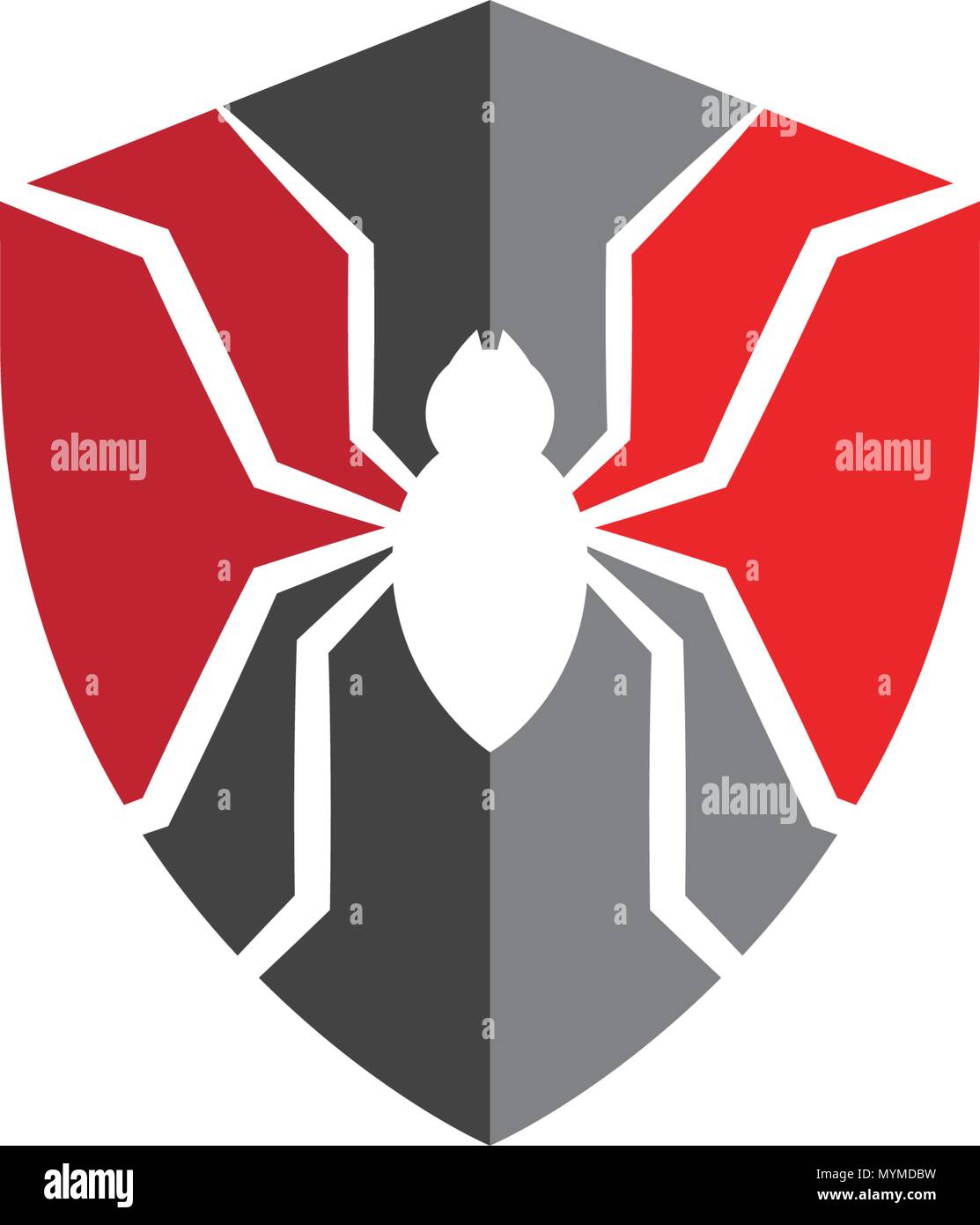 Spider Logo design vector illustration design template Stock Vector ...