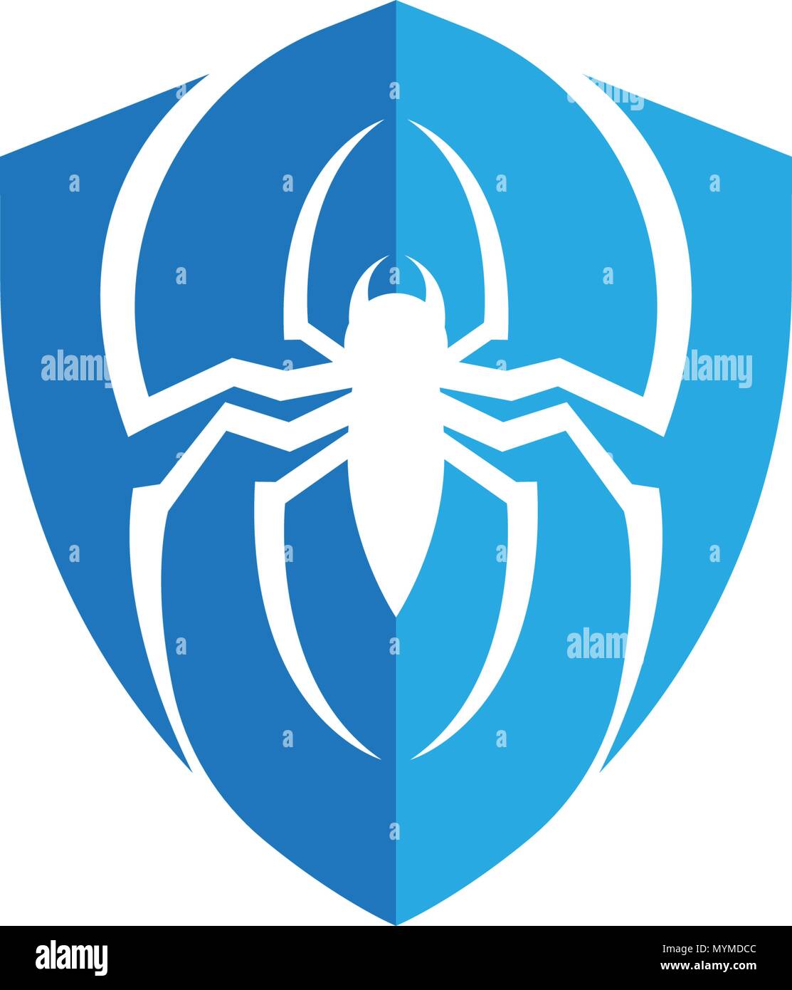 Spider Logo design vector illustration design template Stock Vector ...