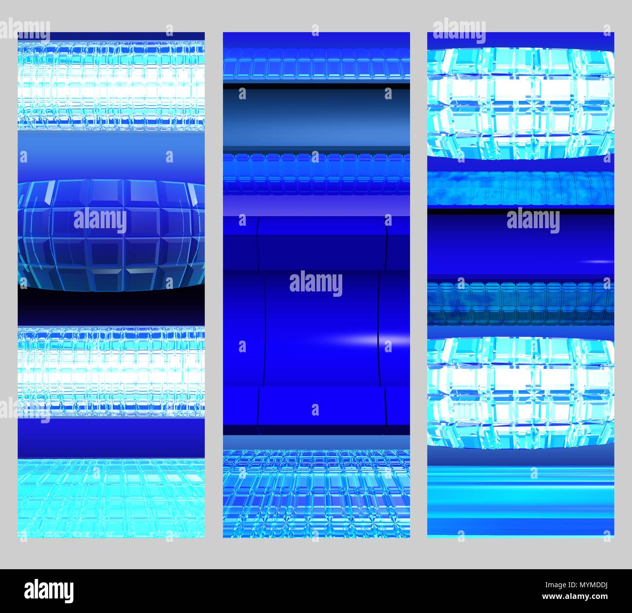 web banner or header set Stock Photo - Alamy