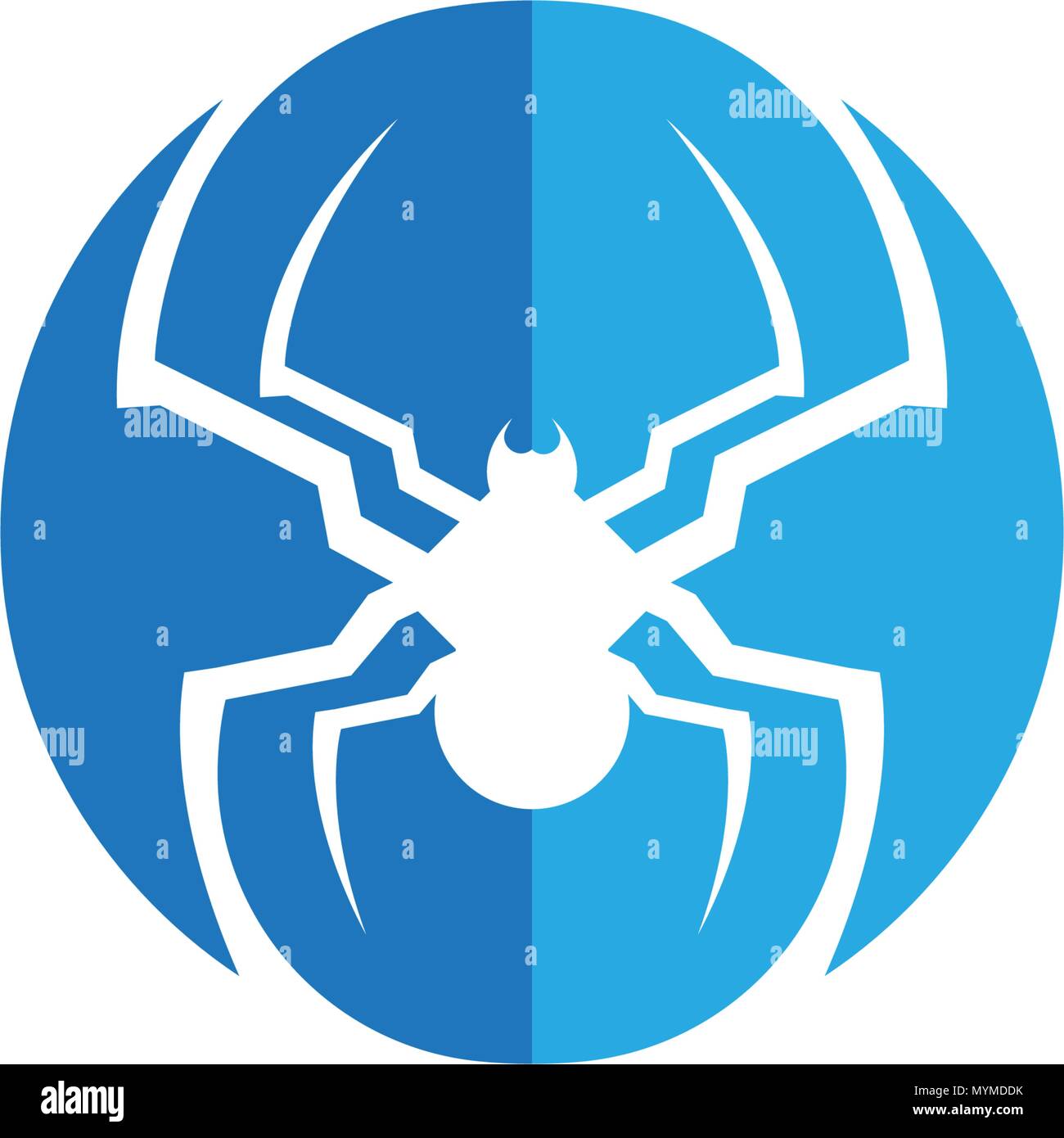 Spider Logo design vector illustration design template Stock Vector ...