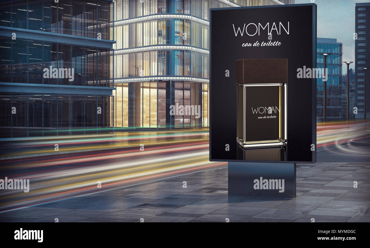 Perfume billboard hi-res stock photography and images - Alamy