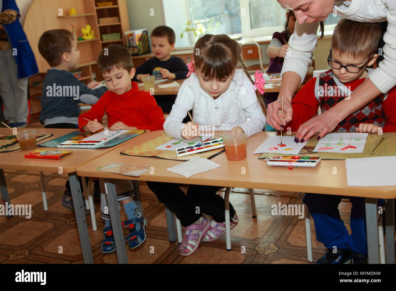 Beautiful drawing childrens hi-res stock photography and images - Alamy