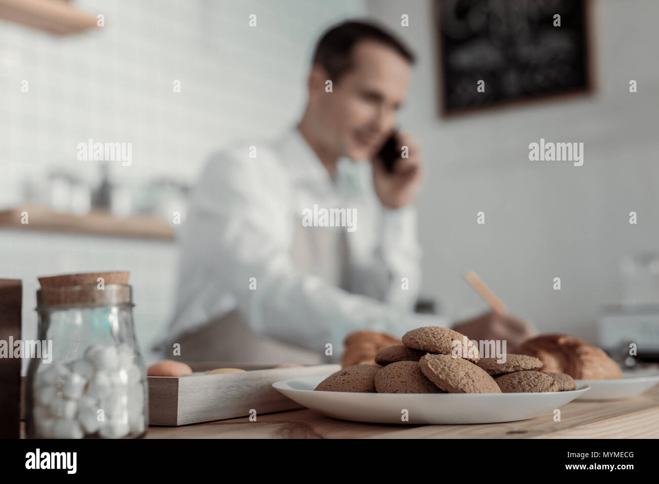 Service biscuits hi-res stock photography and images - Alamy