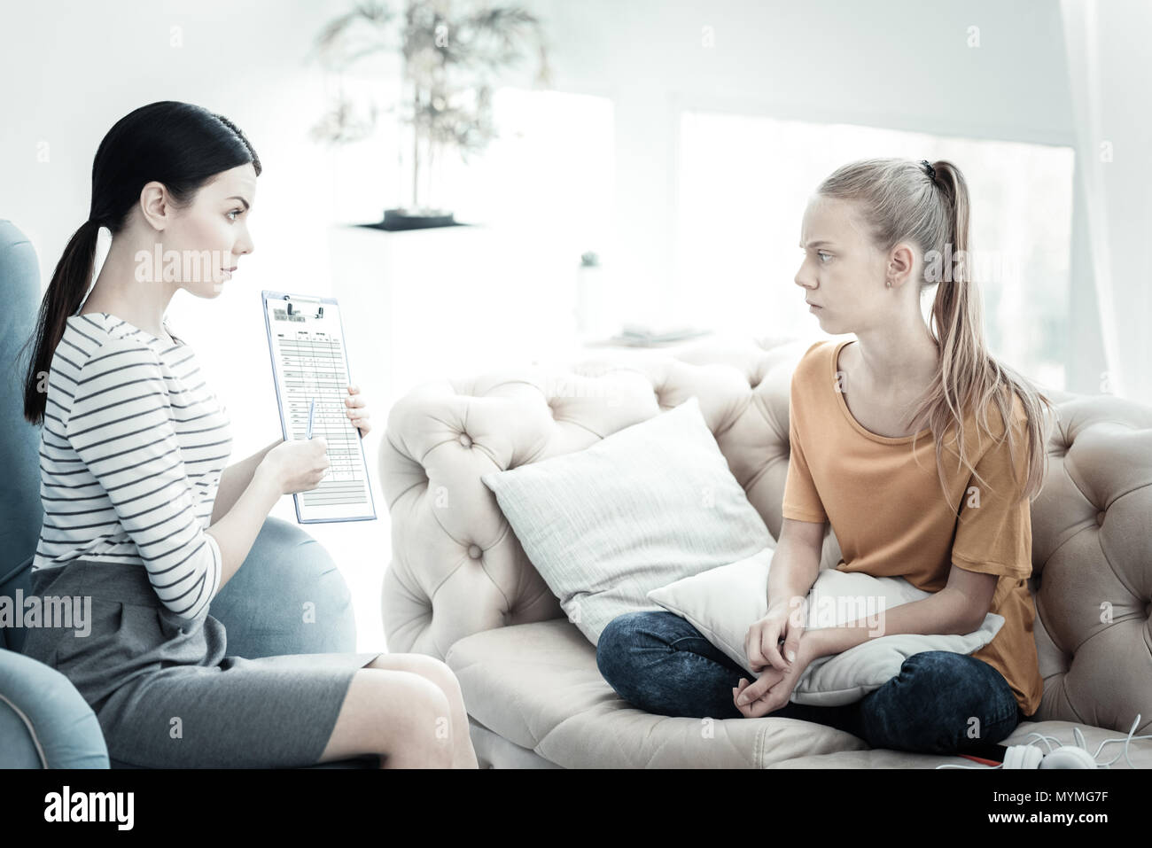 Teenager problem solving hi-res stock photography and images - Alamy