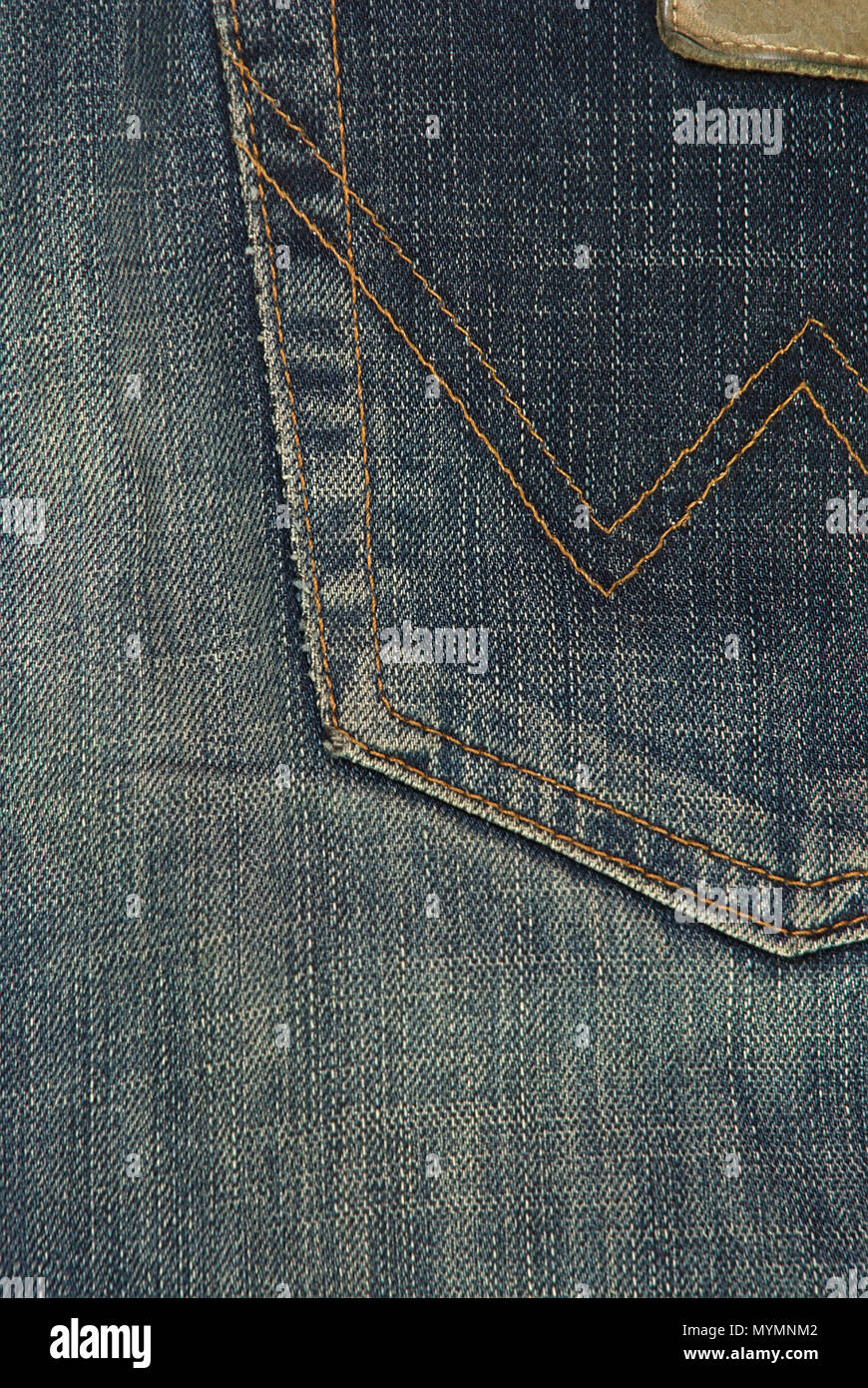 Back pocket of a jeans Stock Photo - Alamy