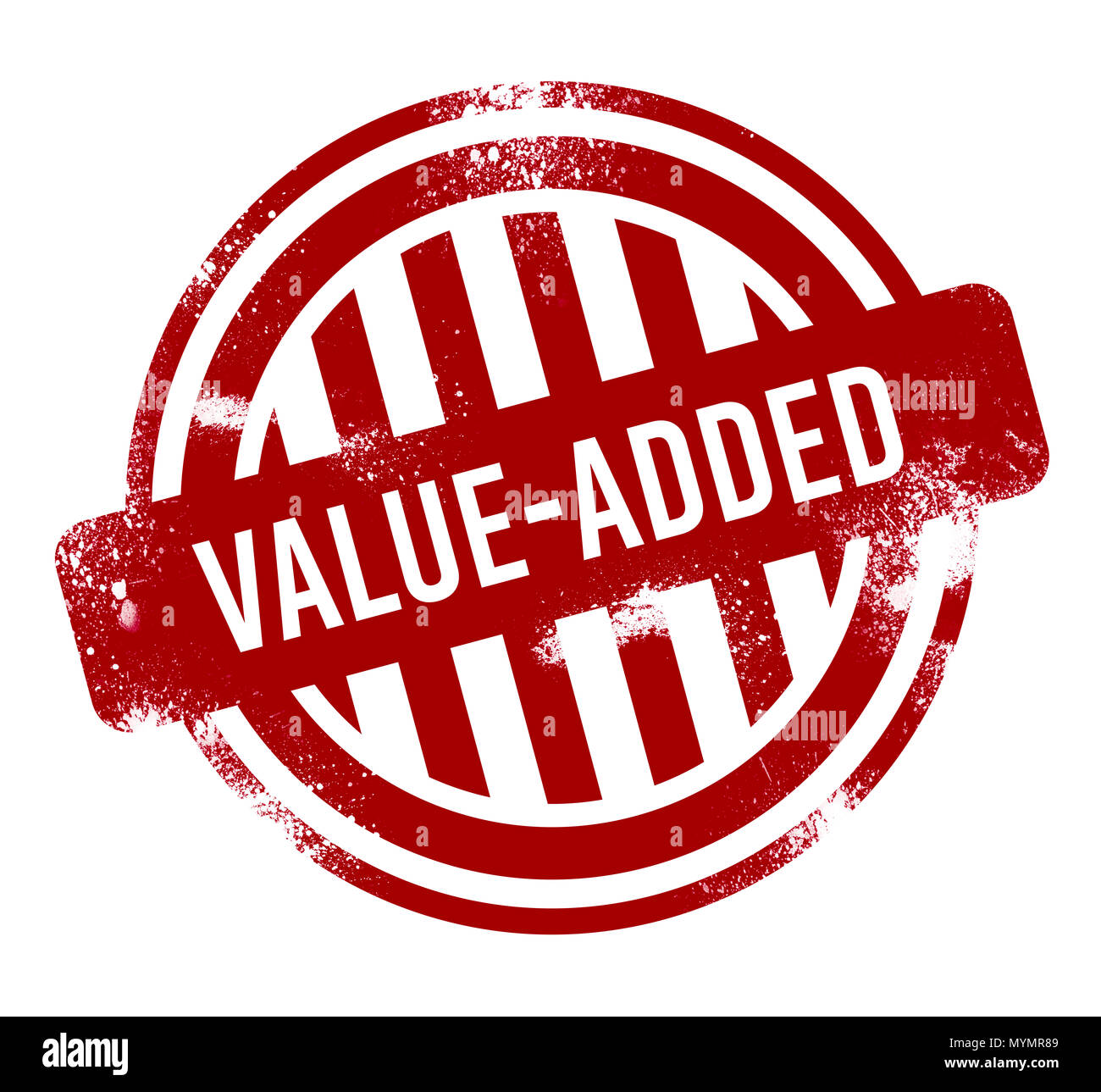 Added value stamp hi-res stock photography and images - Alamy