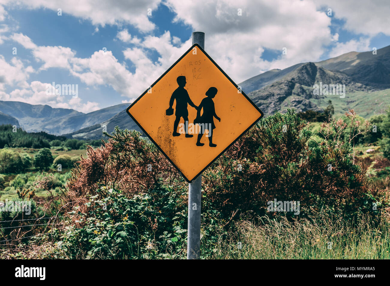 Killarney road sign hi-res stock photography and images - Alamy