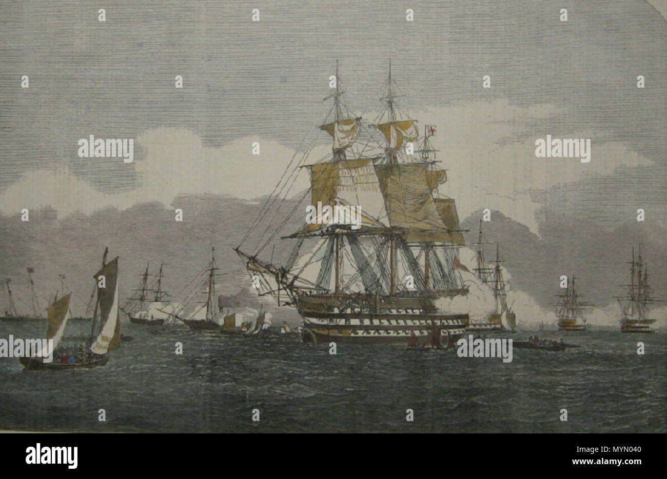 . HMS Neptune (1832). 1854. Illustrated London News 384 HMS Neptune ...