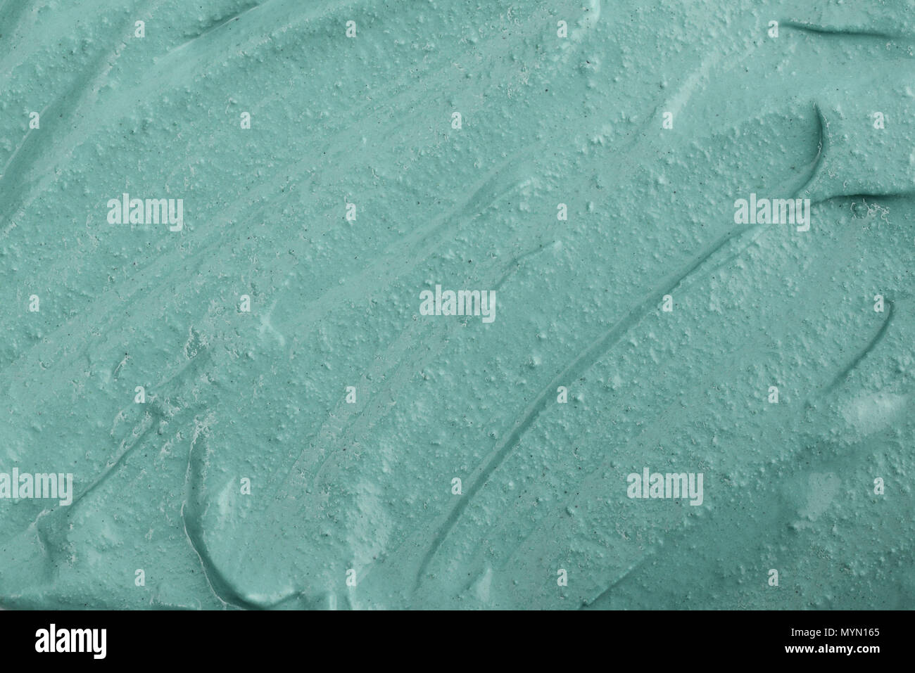 Texture of blue clay mask cream to the face and body closeup. May use ...