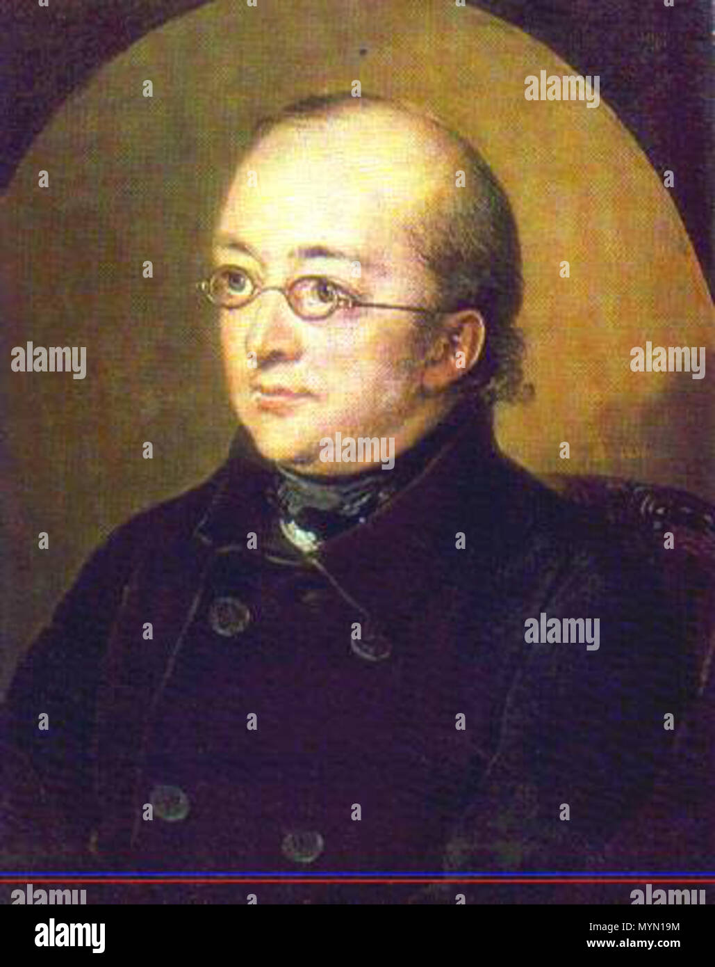 388 Nikolay Ivan Behr in1857 (Новый Иерусалим из Сапожка Stock Photo ...