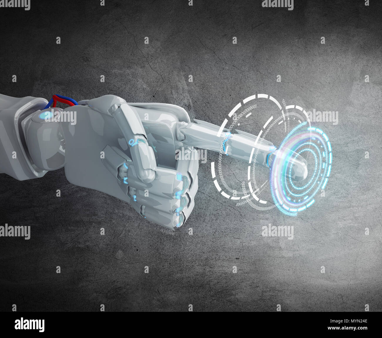 Human forefinger hi-res stock photography and images - Alamy