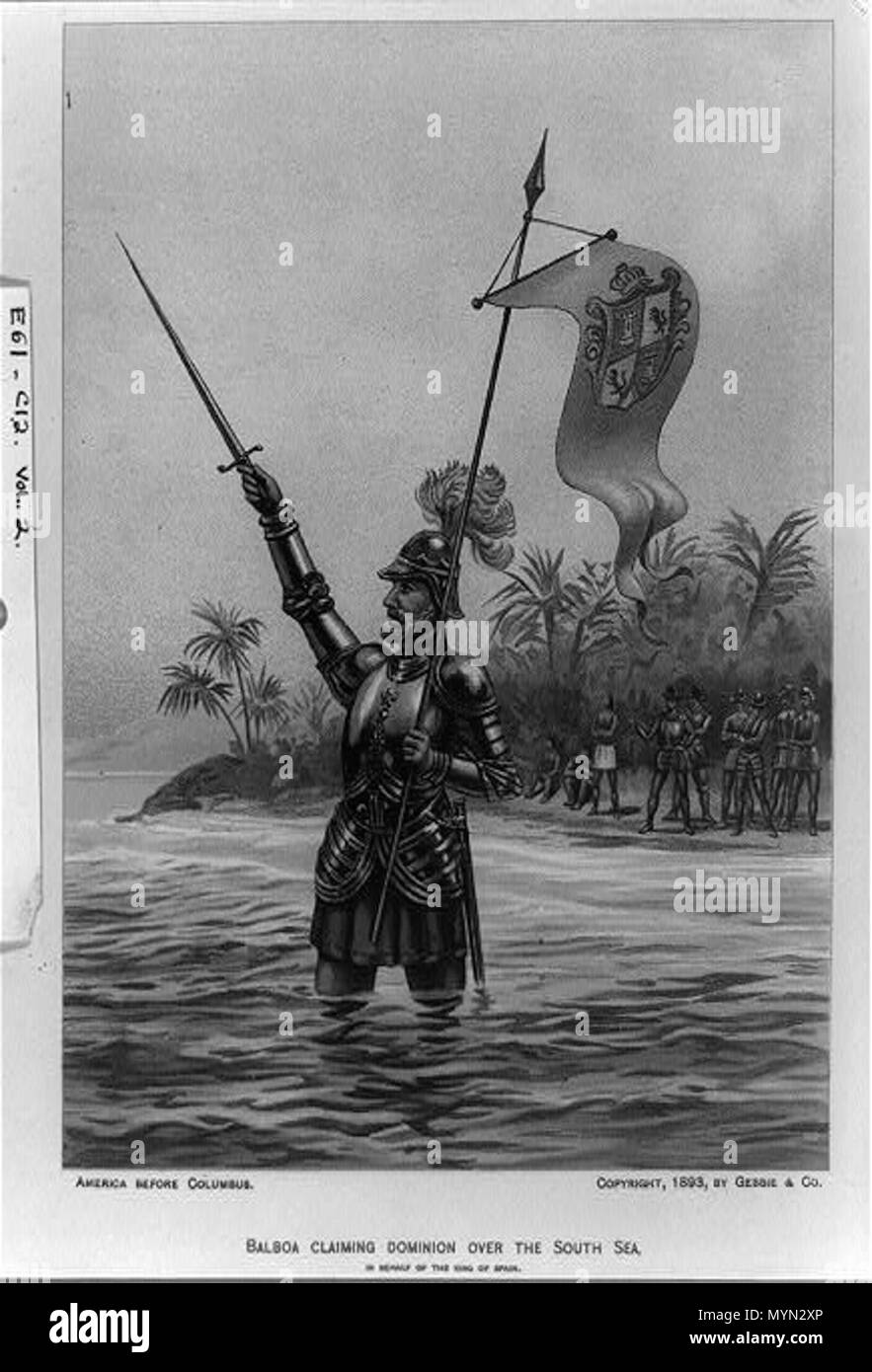 Balboa conquistador hi-res stock photography and images - Alamy