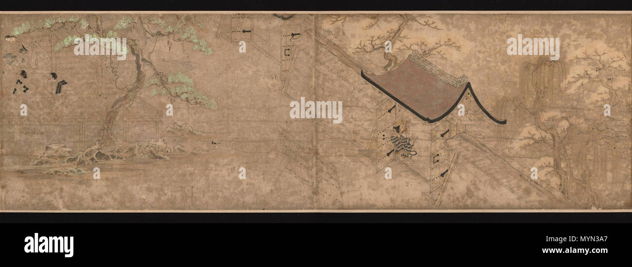 . Obusuma Saburō emaki / 男衾三郎絵巻 . 13th century (Kamakura period) 394 ...