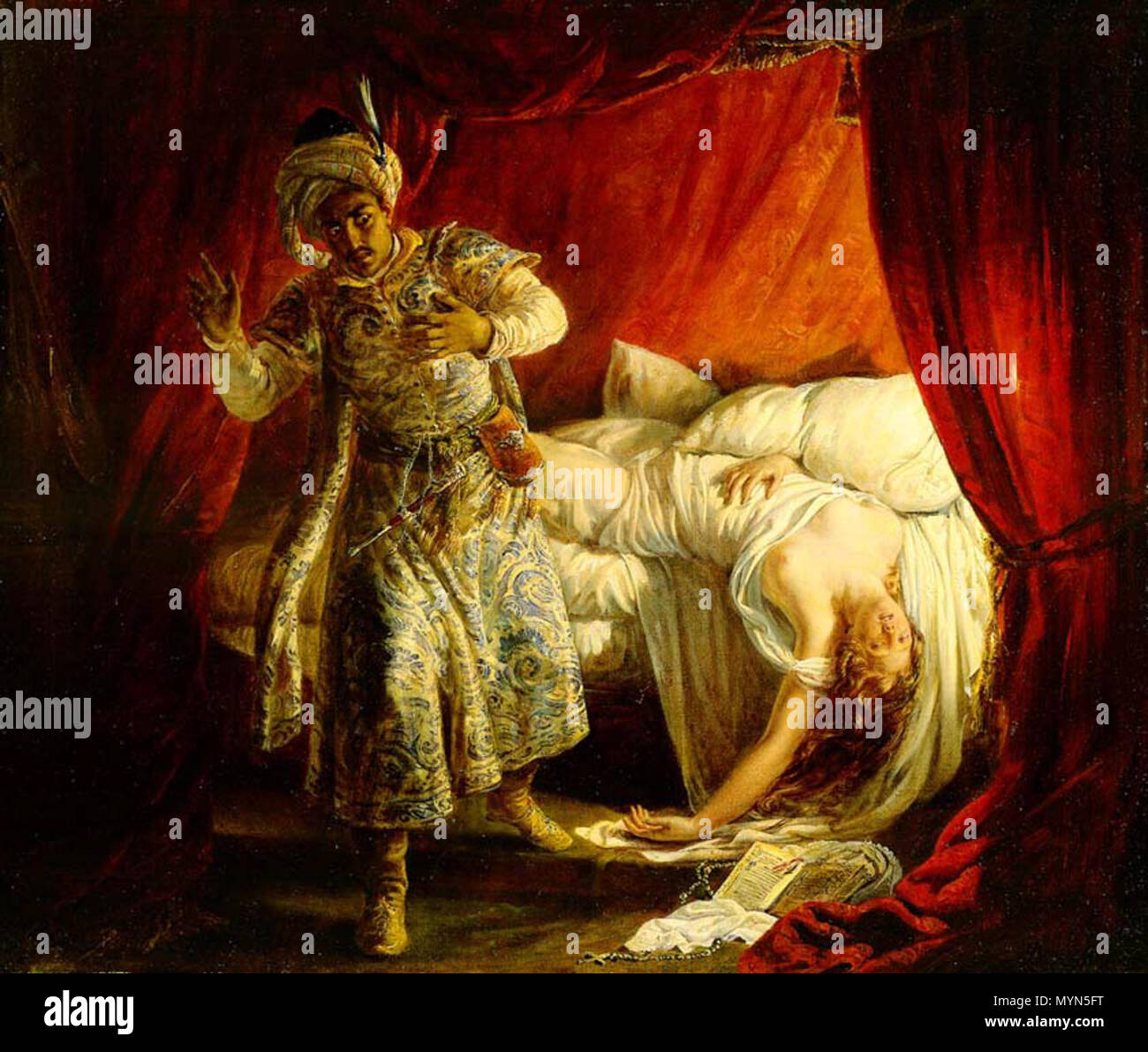 . Othello and Desdemona, by Alexandre-Marie Colin . 1829 401 Othello ...