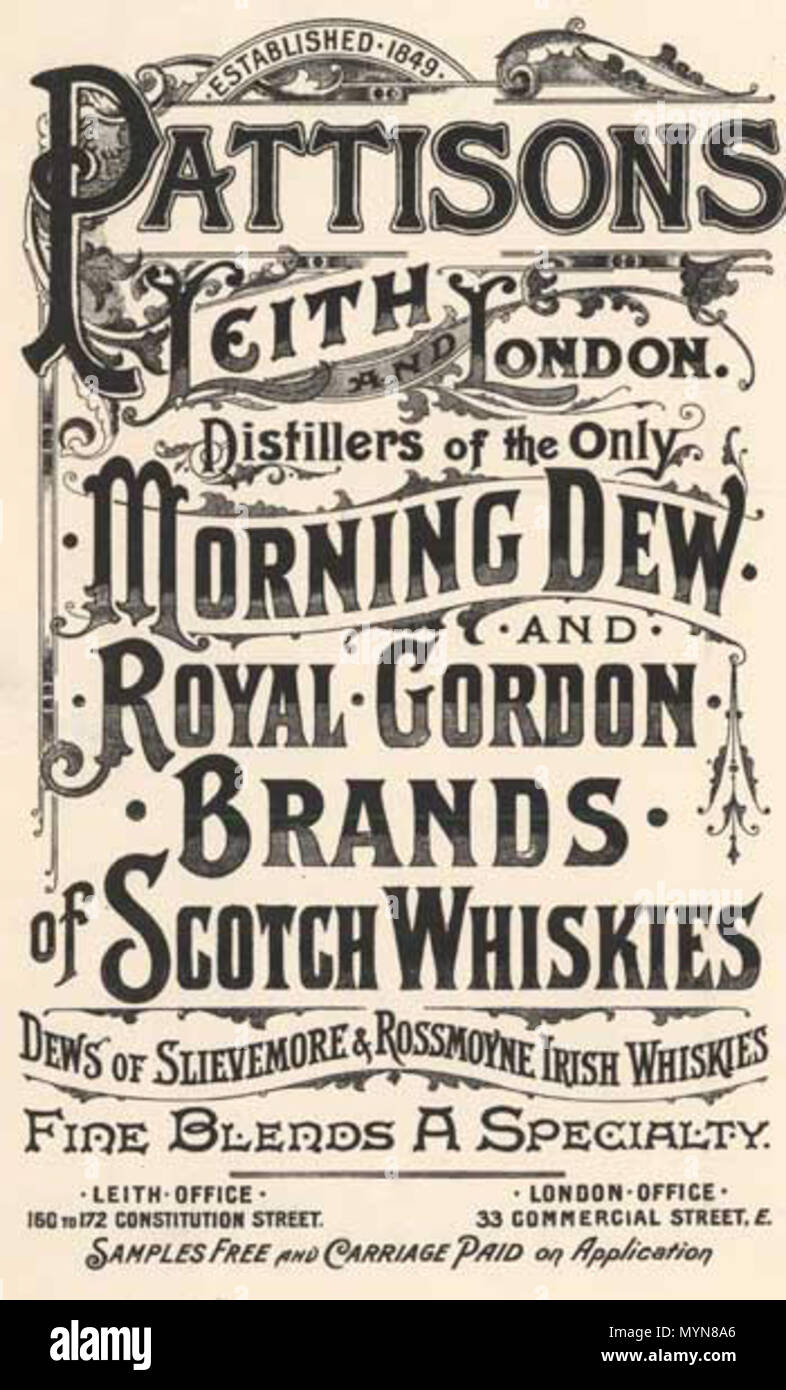 . English: Pattison's Whisky Ad . 3 August 2011. Pattison's Whisky 410 ...