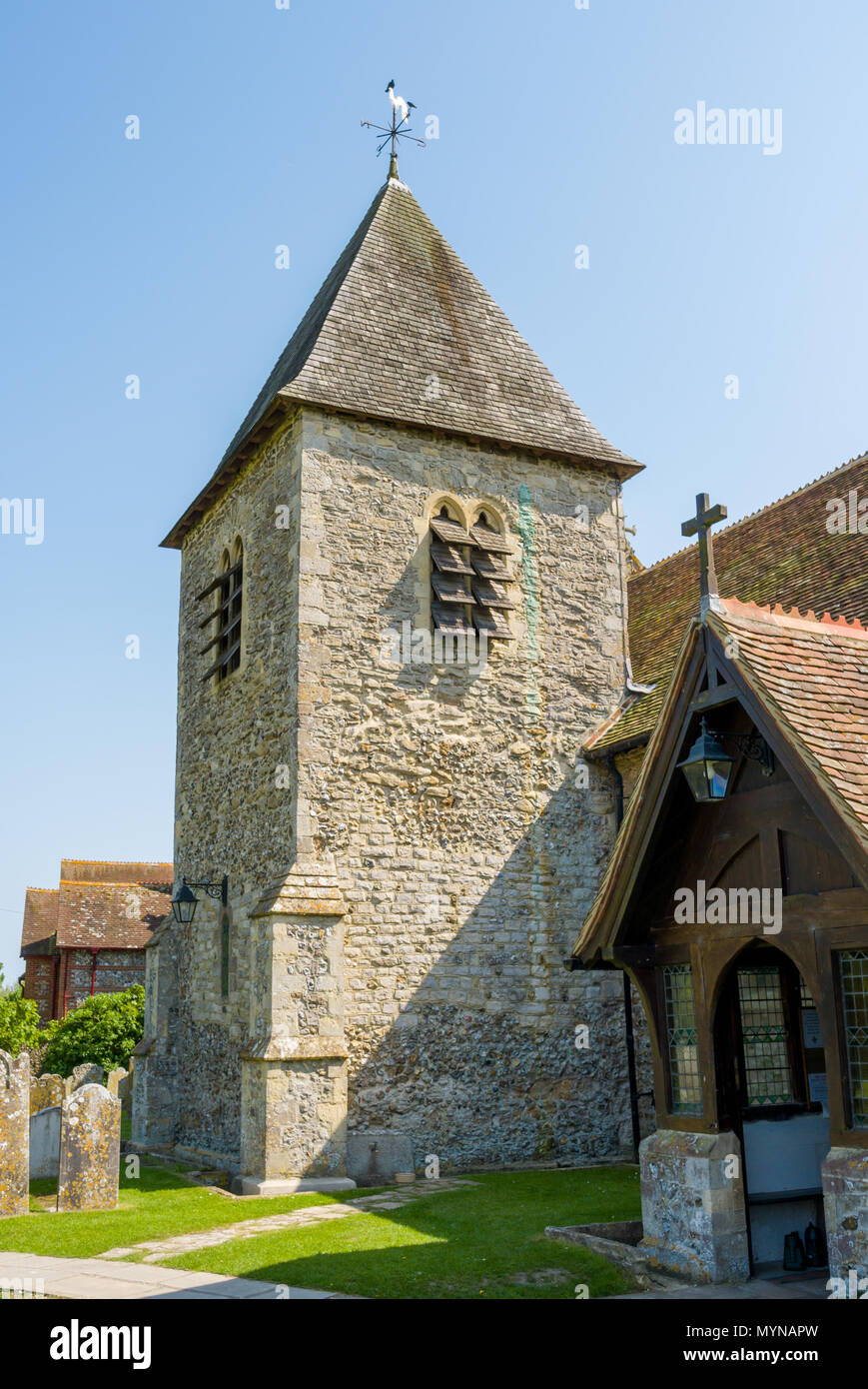 St nicholas anglican church hi-res stock photography and images - Alamy
