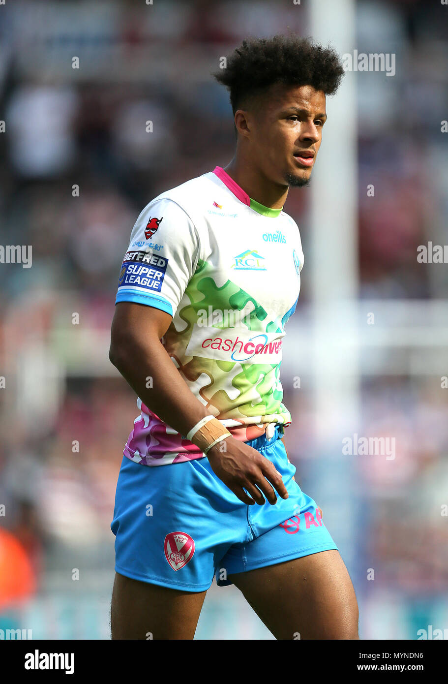Regan Grace, Widnes Vikings Stock Photo - Alamy
