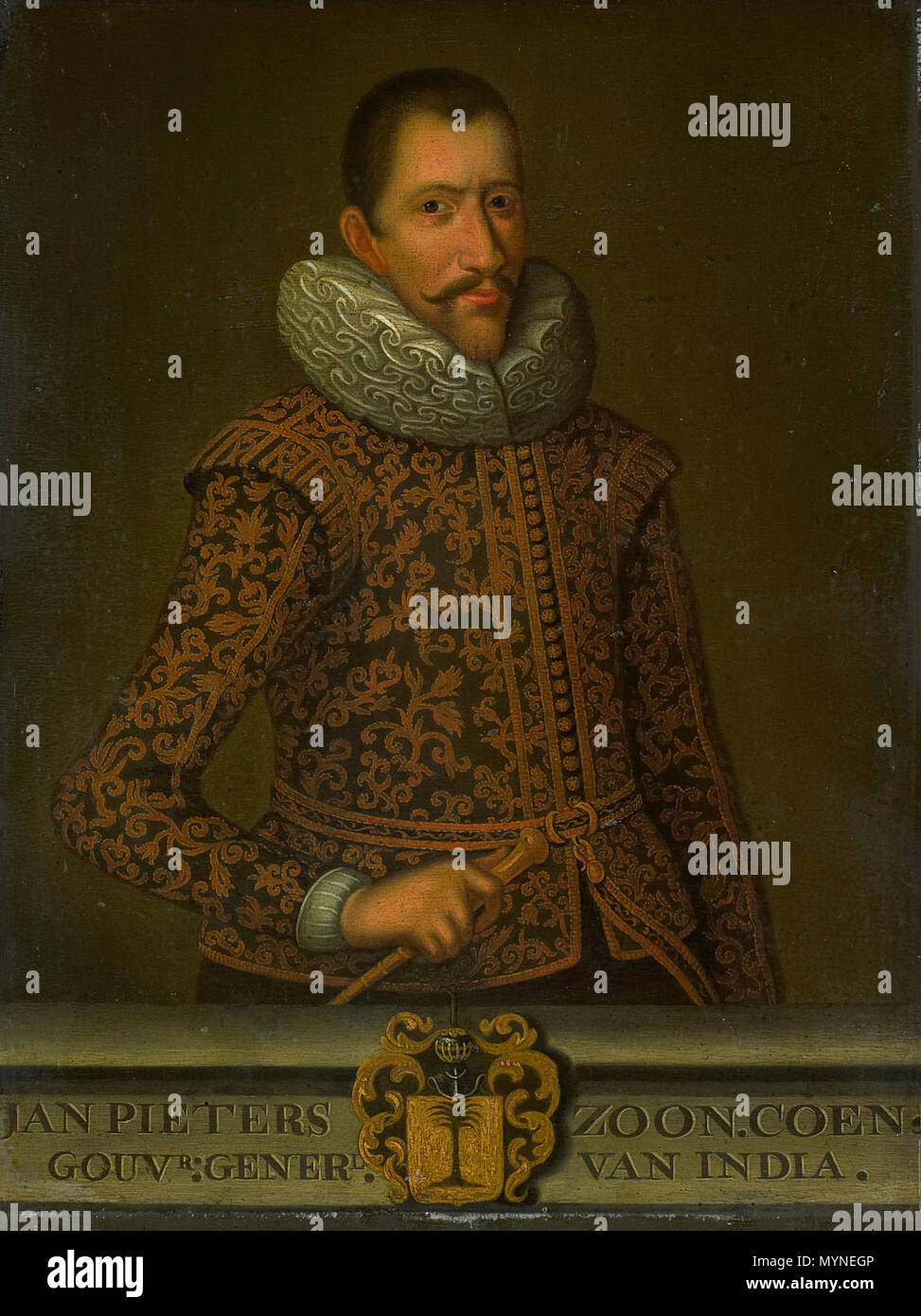 . English: Portrait of Jan Pietersz. Coen. oil on panel. 33 × 25 cm (12 ...