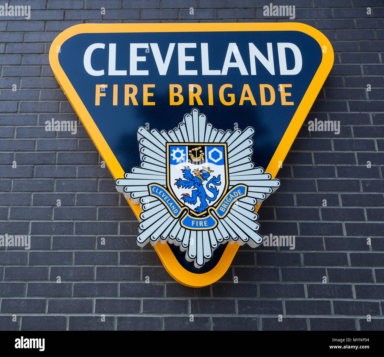 Fire brigade badge hi-res stock photography and images - Alamy