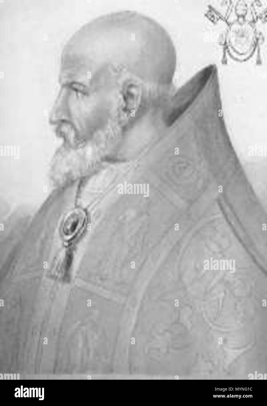 430 Pope Marcellus II Stock Photo - Alamy
