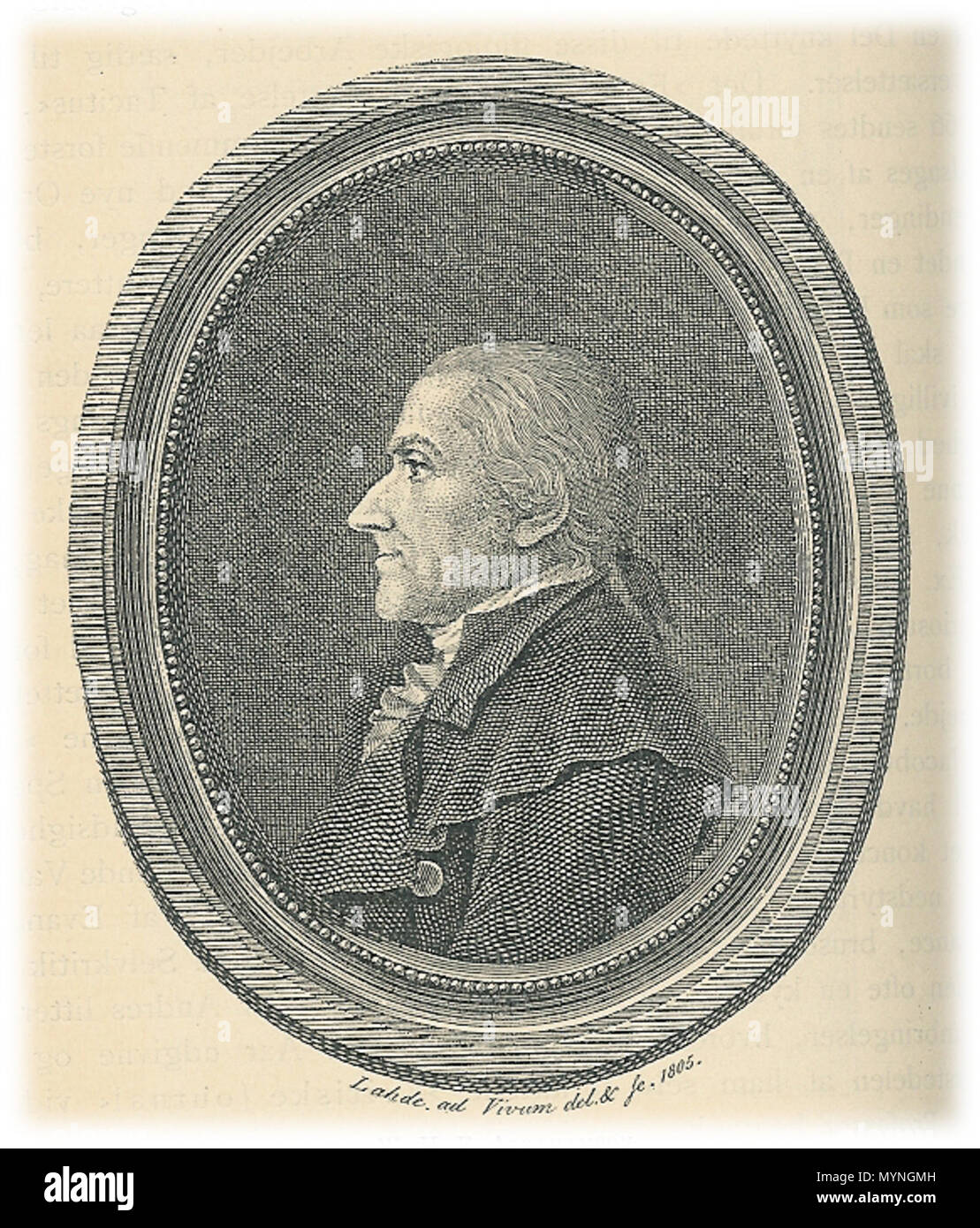 . W.H.F. Abrahamson . 1886. P. Hansen 21 W.H.F. Abrahamson Stock Photo ...