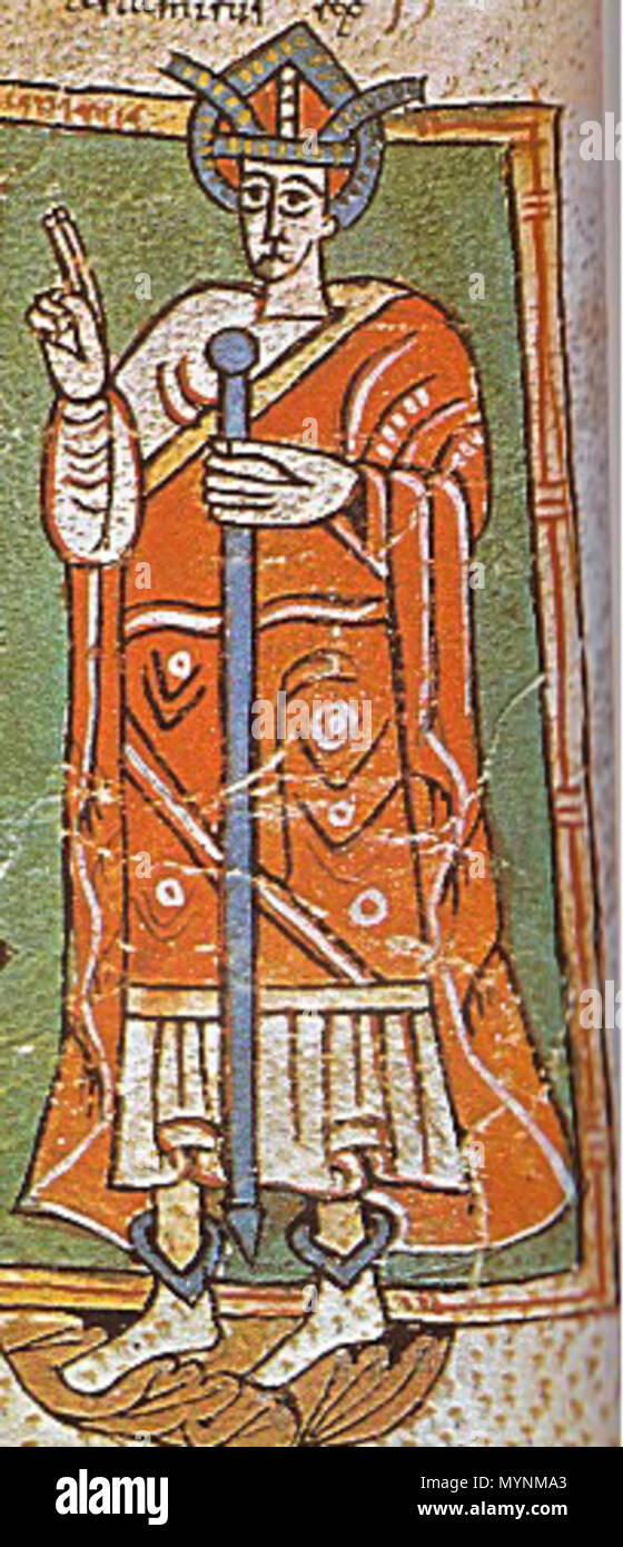 . Español: Rey Ramiro . 10th century. Unknown 446 Ramiro rey Stock ...