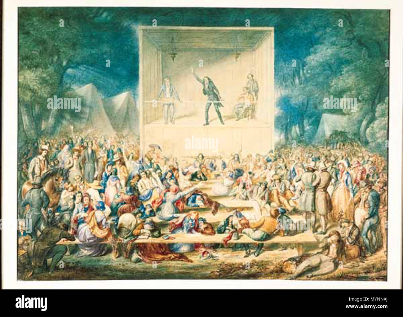 Camp meeting hi-res stock photography and images - Alamy