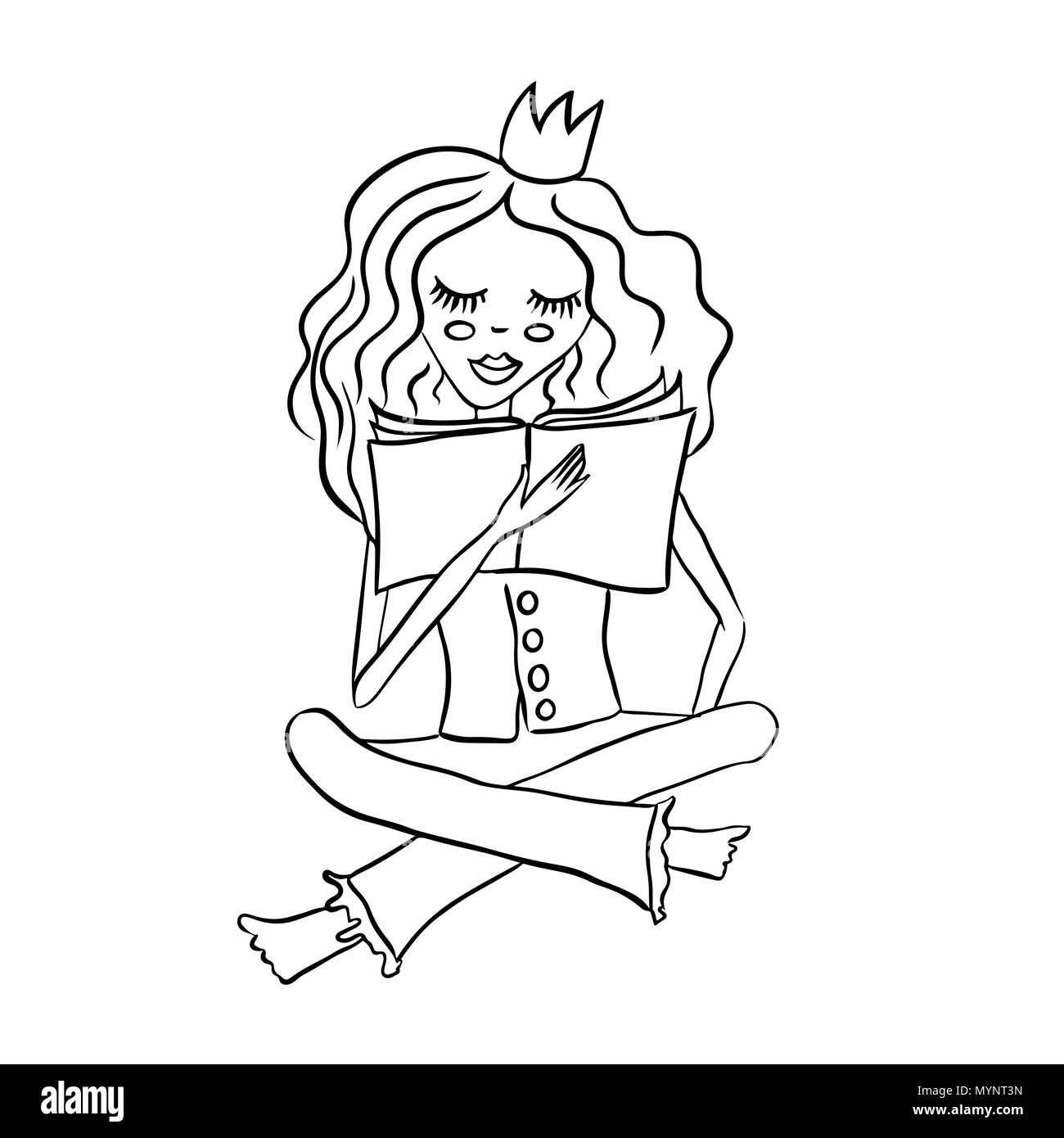 Little princess book Cut Out Stock Images & Pictures - Alamy