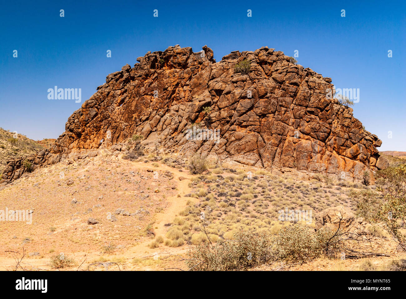 Corroboree Rock known as Antanangantana a Conservation Reserve in East ...