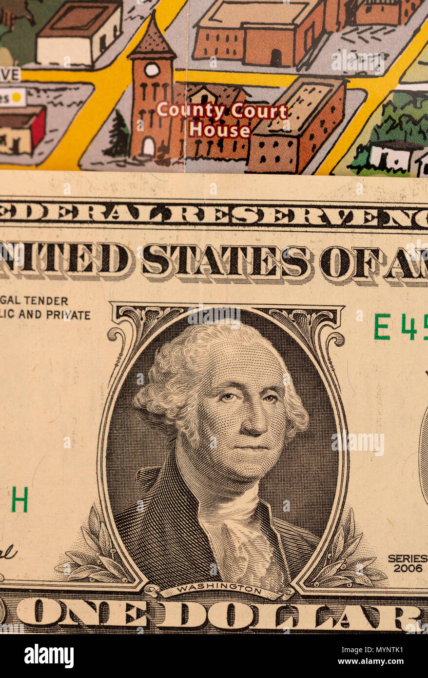 Detail travel map flagstaff hi-res stock photography and images - Alamy