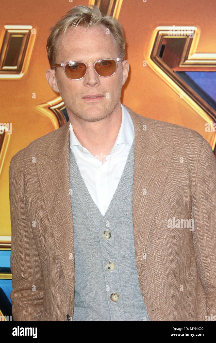 April 8, 2018 - Paul Bethany attending Avengers Infinity War UK Fan ...