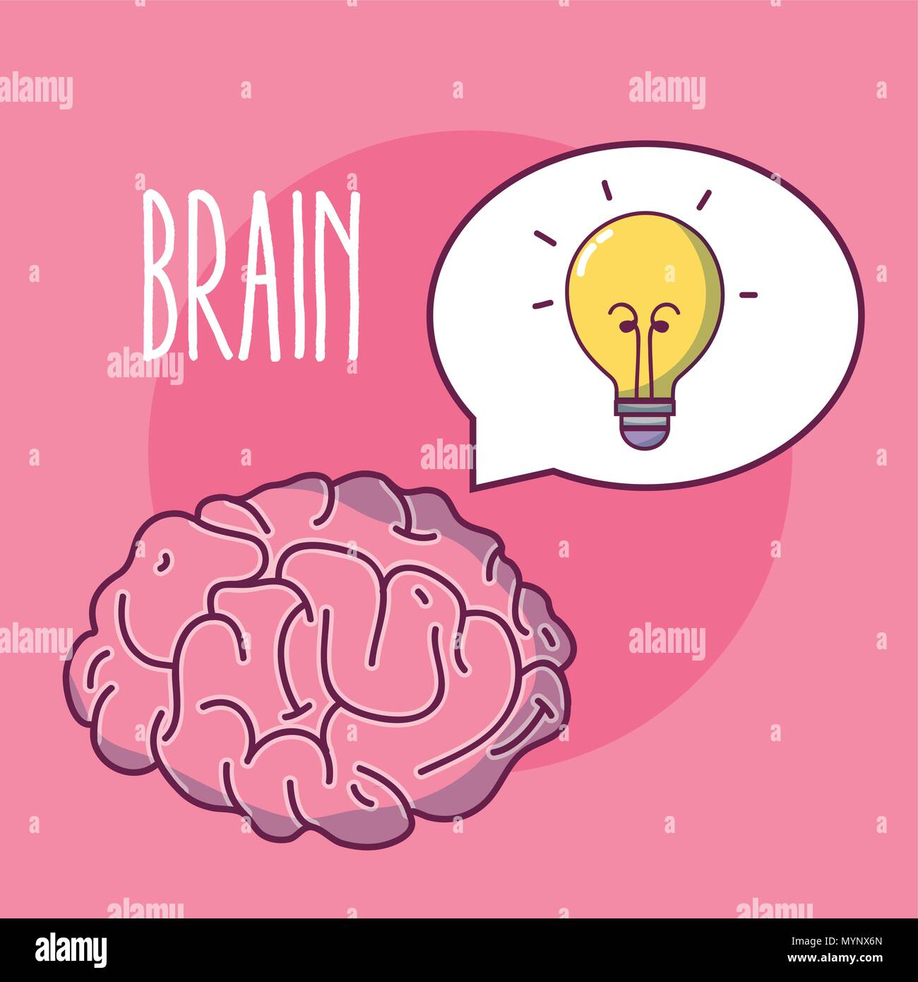 Brain and intelligence concept Stock Vector Image & Art - Alamy
