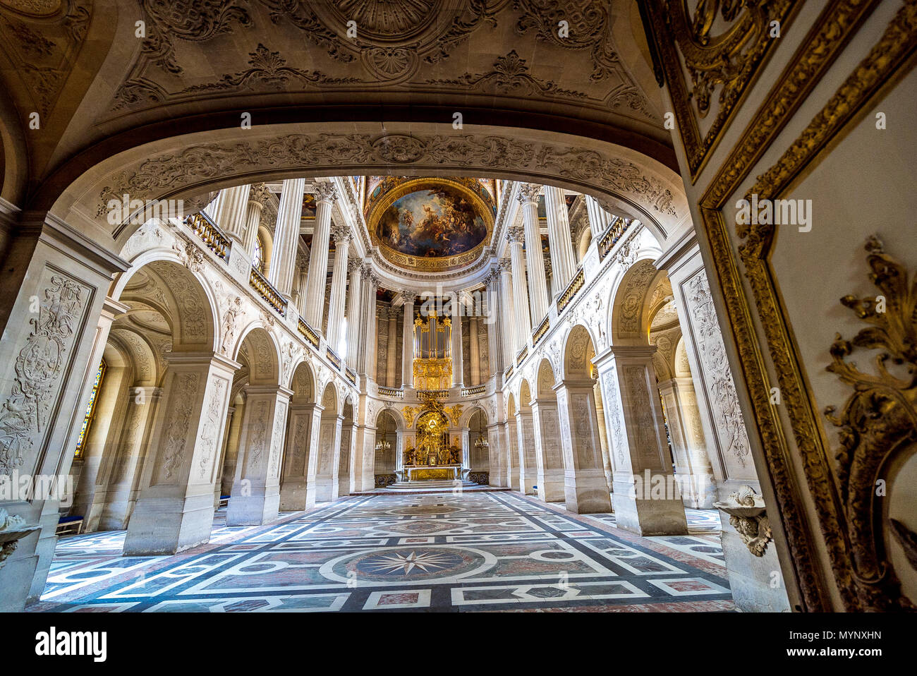 Inside the stunning Palace of Versailles in France Stock Photo - Alamy