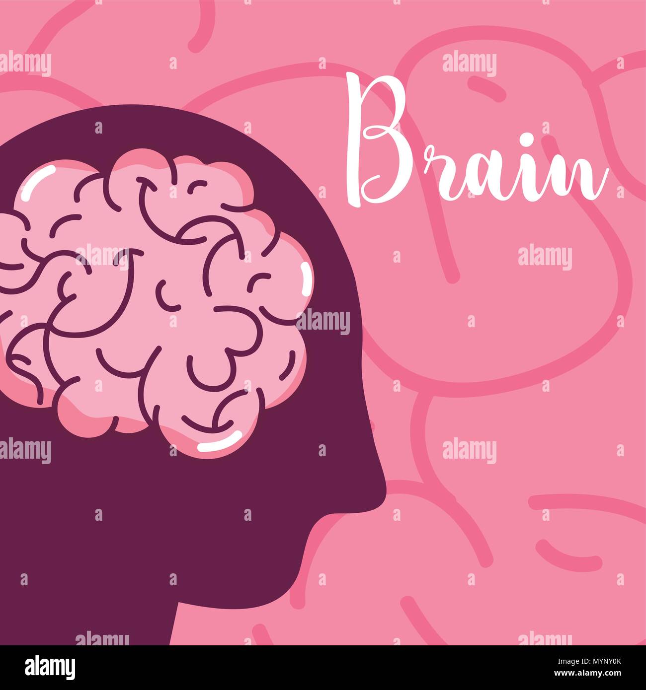 Brain and intelligence concept Stock Vector Image & Art - Alamy